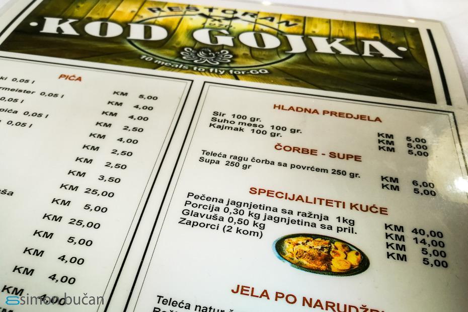 Food on Bosnia road trip – Simon Bučan