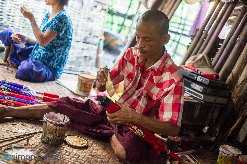 Pathein htee – parasol – Simon Bučan